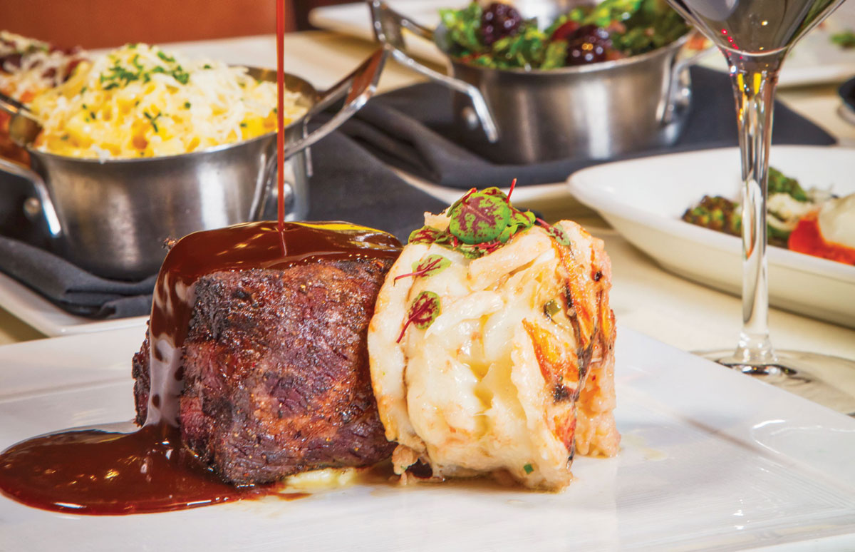 Edge Steakhouse · Dishing Park City